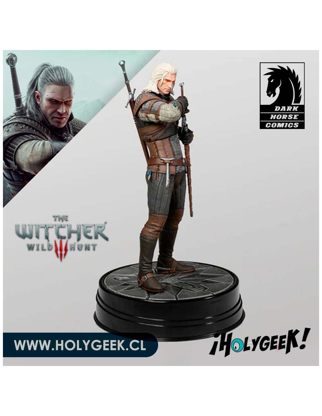 Dark Horse - Witcher 3 - Wild Hunt: Deluxe Heart of Stone Geralt Figure